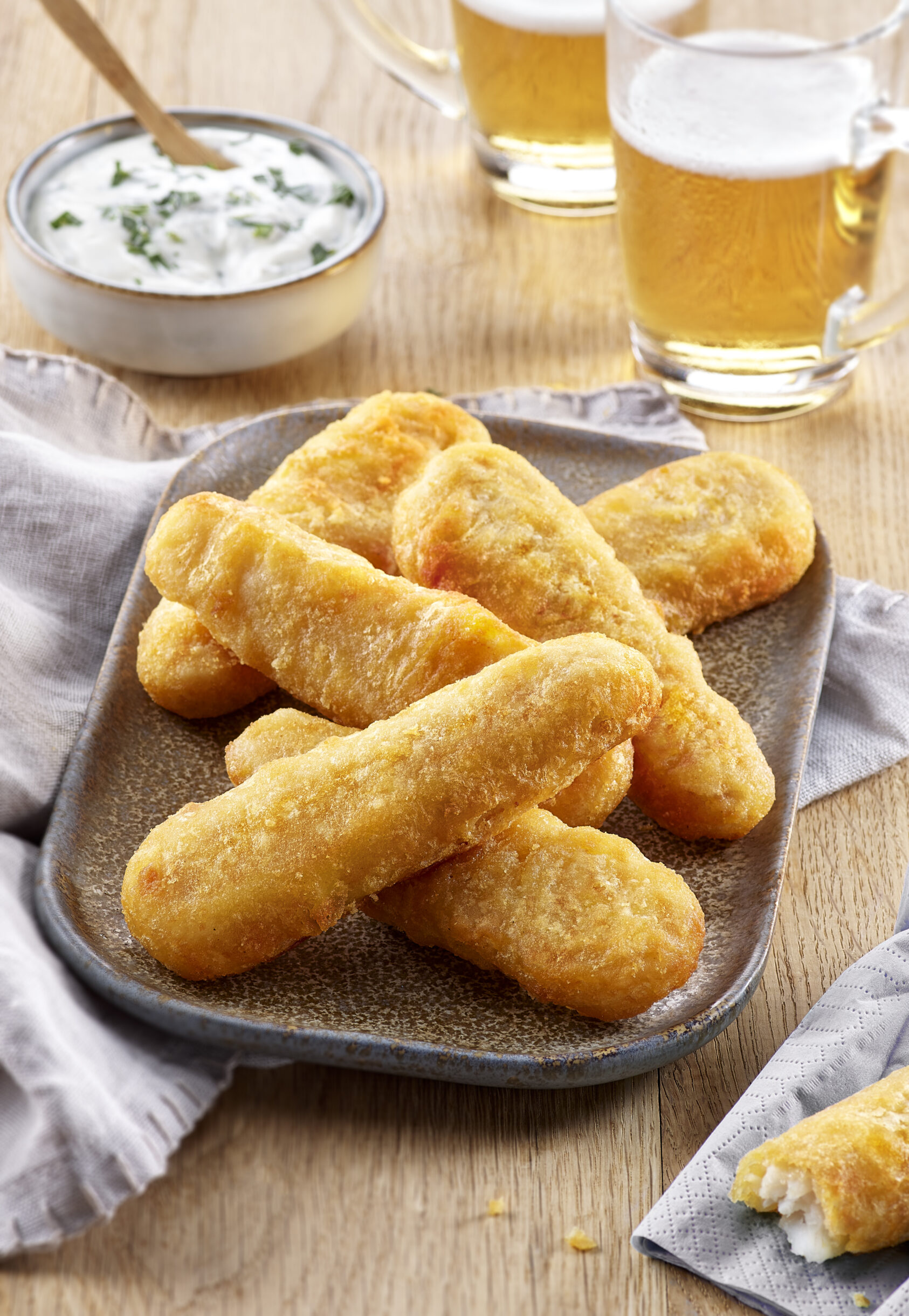 Aiguillette de merlu blanc du Cap MSC façon Fish & Chips - Cité Marine